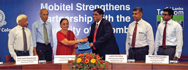 Mobitel launches five new projects with the University of Colombo ...