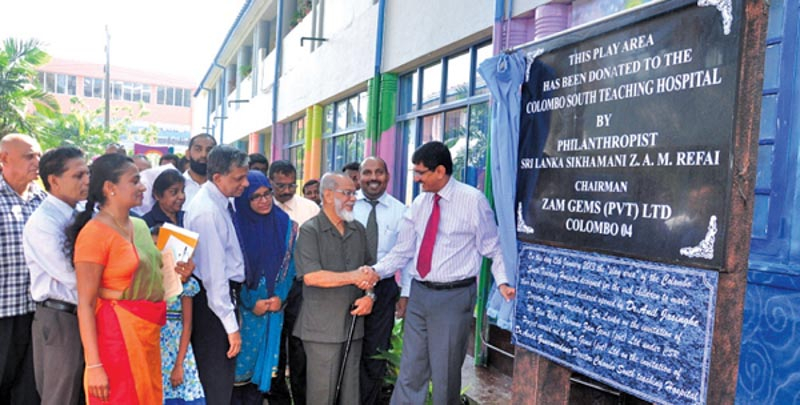 Zam Gems gifts a Children's Park to Hospital - Explore Sri Lanka