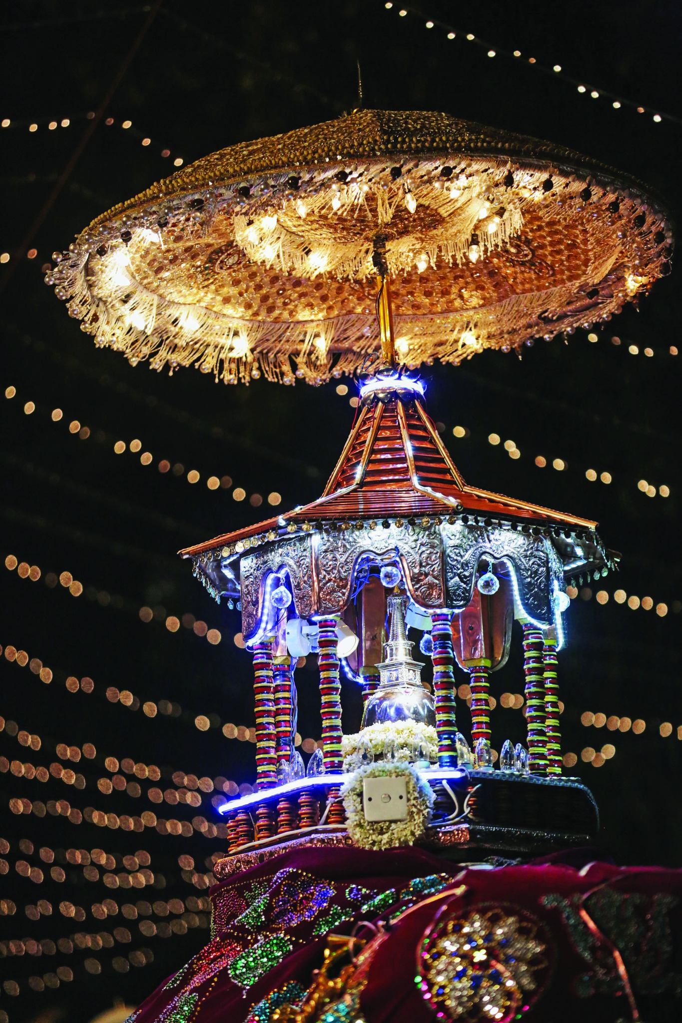 Gangaramaya Navam Perahera - Explore Sri Lanka